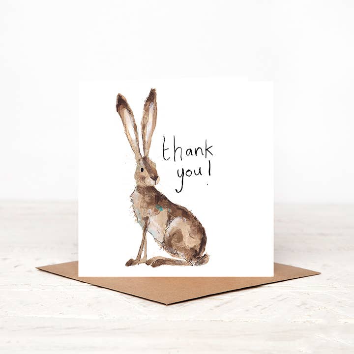 Shop Hilary Hare Thank You Catherine Rayner Cards The Bay Tree Company ...