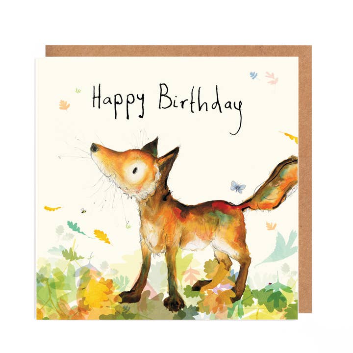 Shop Happy Birthday Dexter Fox Catherine Rayner Cards The Bay Tree ...